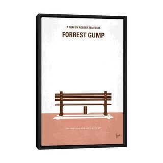 iCanvas "Forrest Gump Minimal Movie Poster" by Chungkong Framed Canvas Print - Bed Bath & Beyond ...